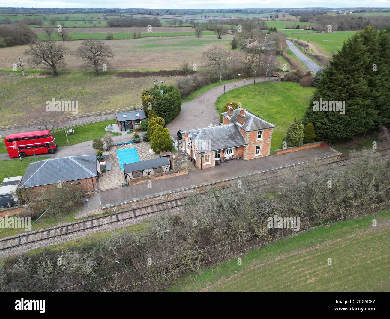 Gigaclear installation team repairing fibre network Essex UK Stock ...