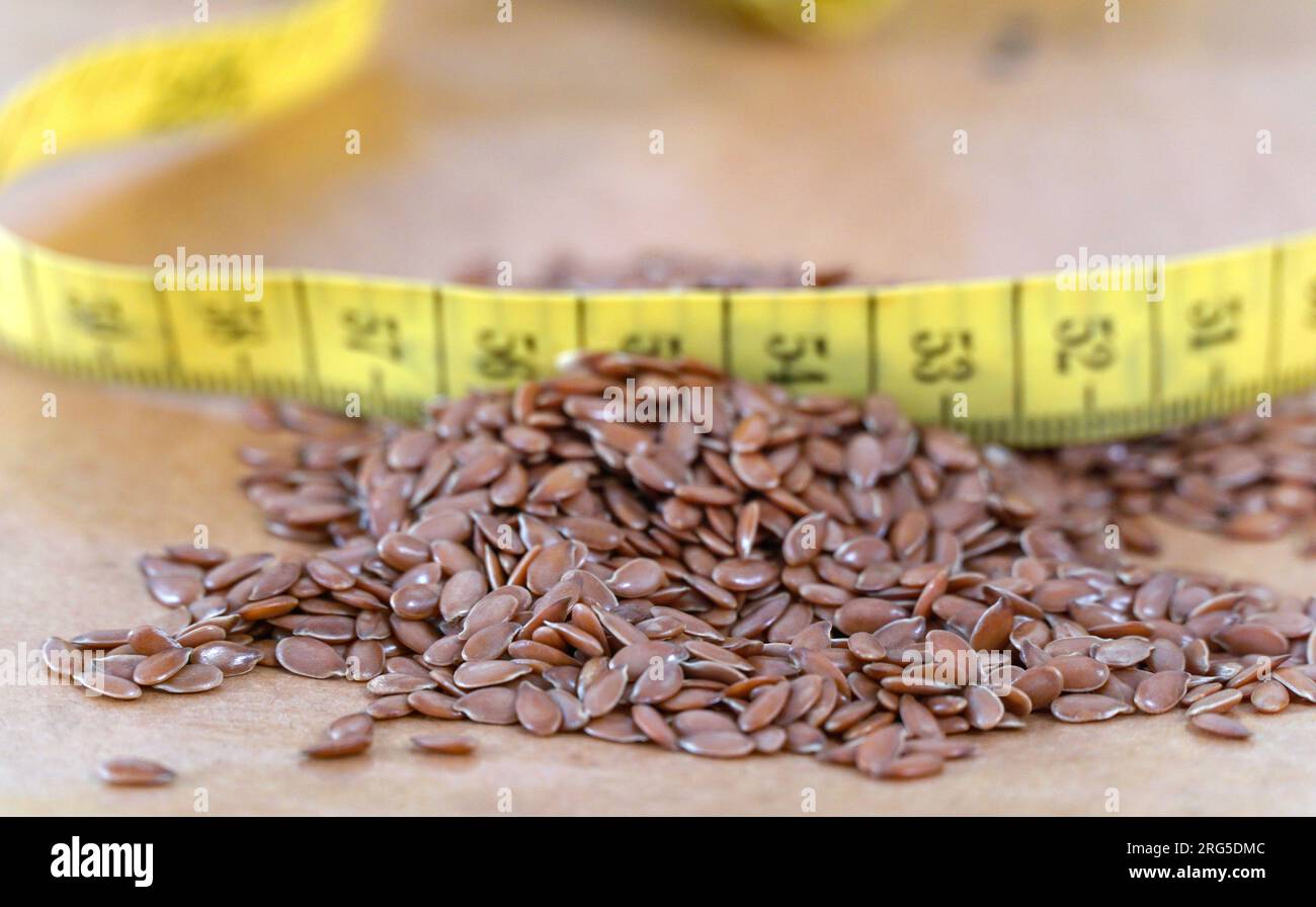 Flax seeds background or texture. flaxseed or linseed. Cereals. Healthy food Stock Photo - Alamy