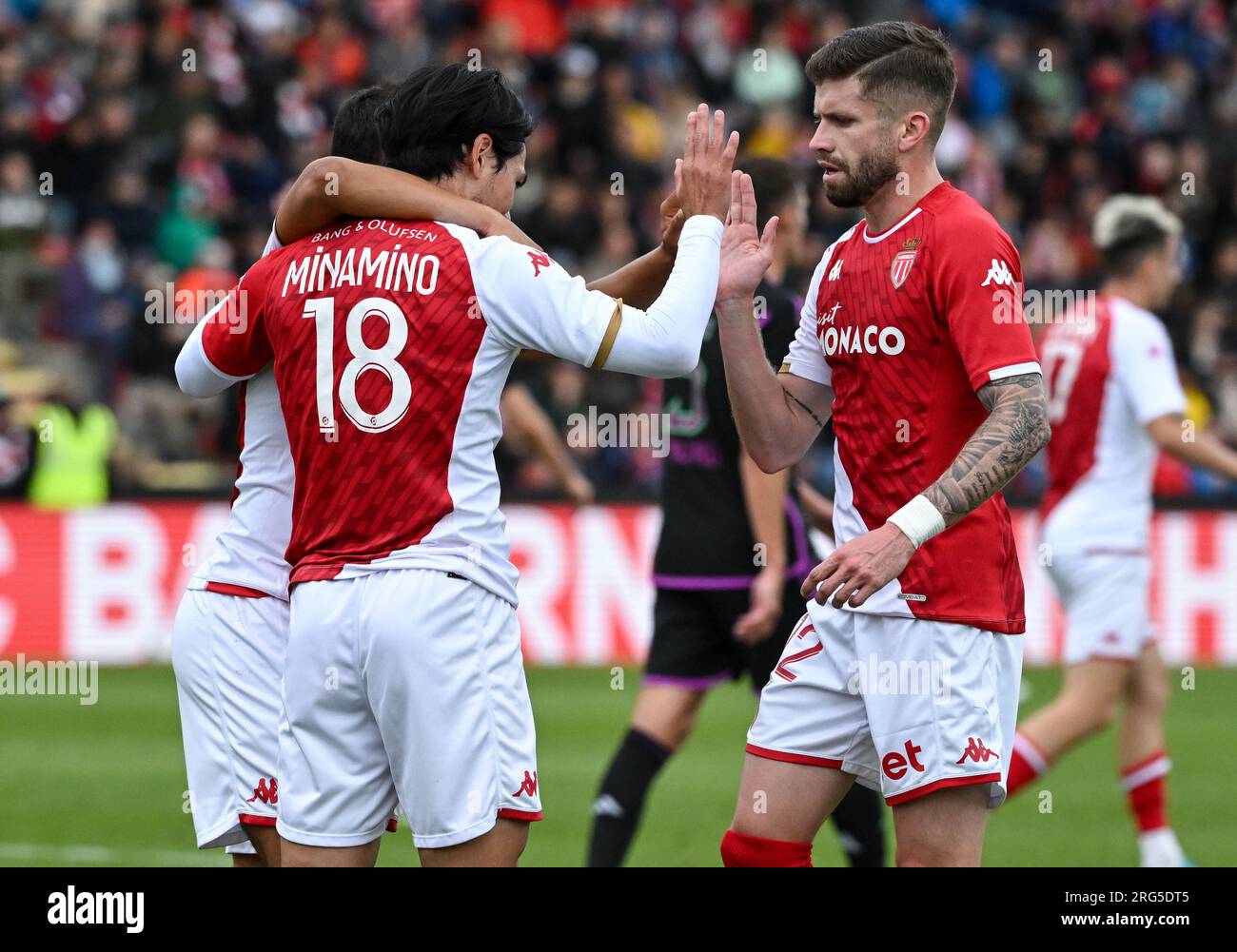 Unterhaching, Germany. 07th Aug, 2023. Soccer: Test matches, FC Bayern ...