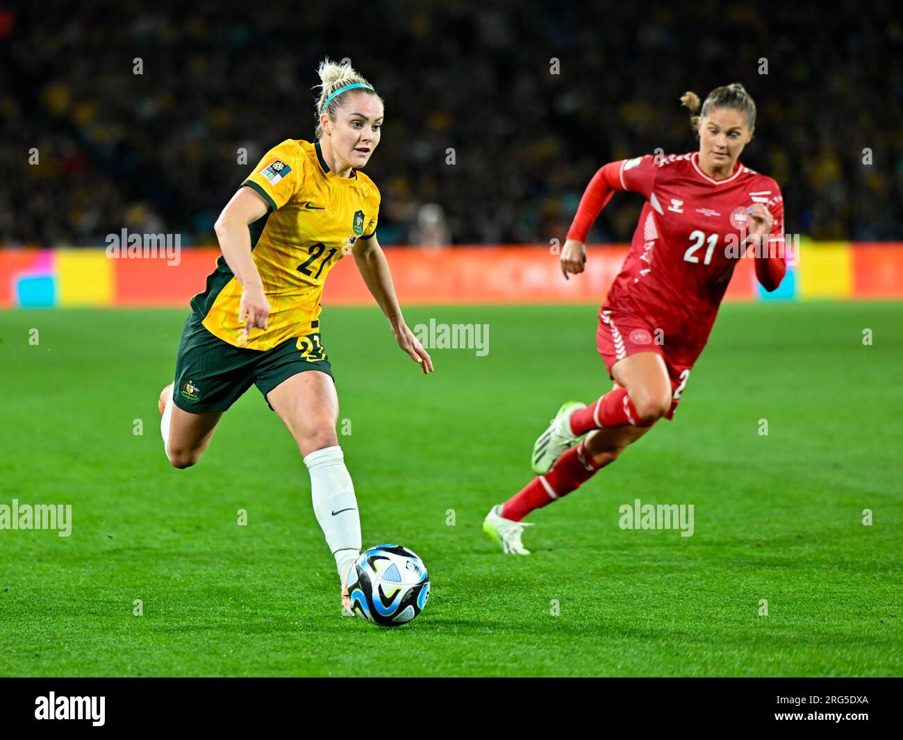 Denmark womens national football team hi-res stock photography and images - Alamy