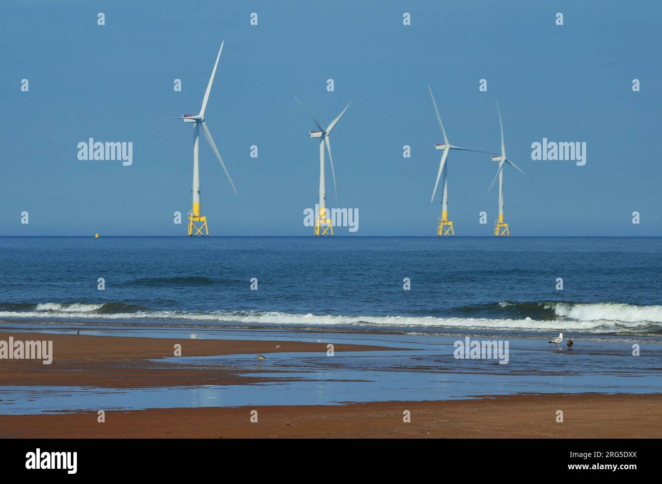 Aberdeen Offshore Wind Farm, among the world's most powerful floating ...