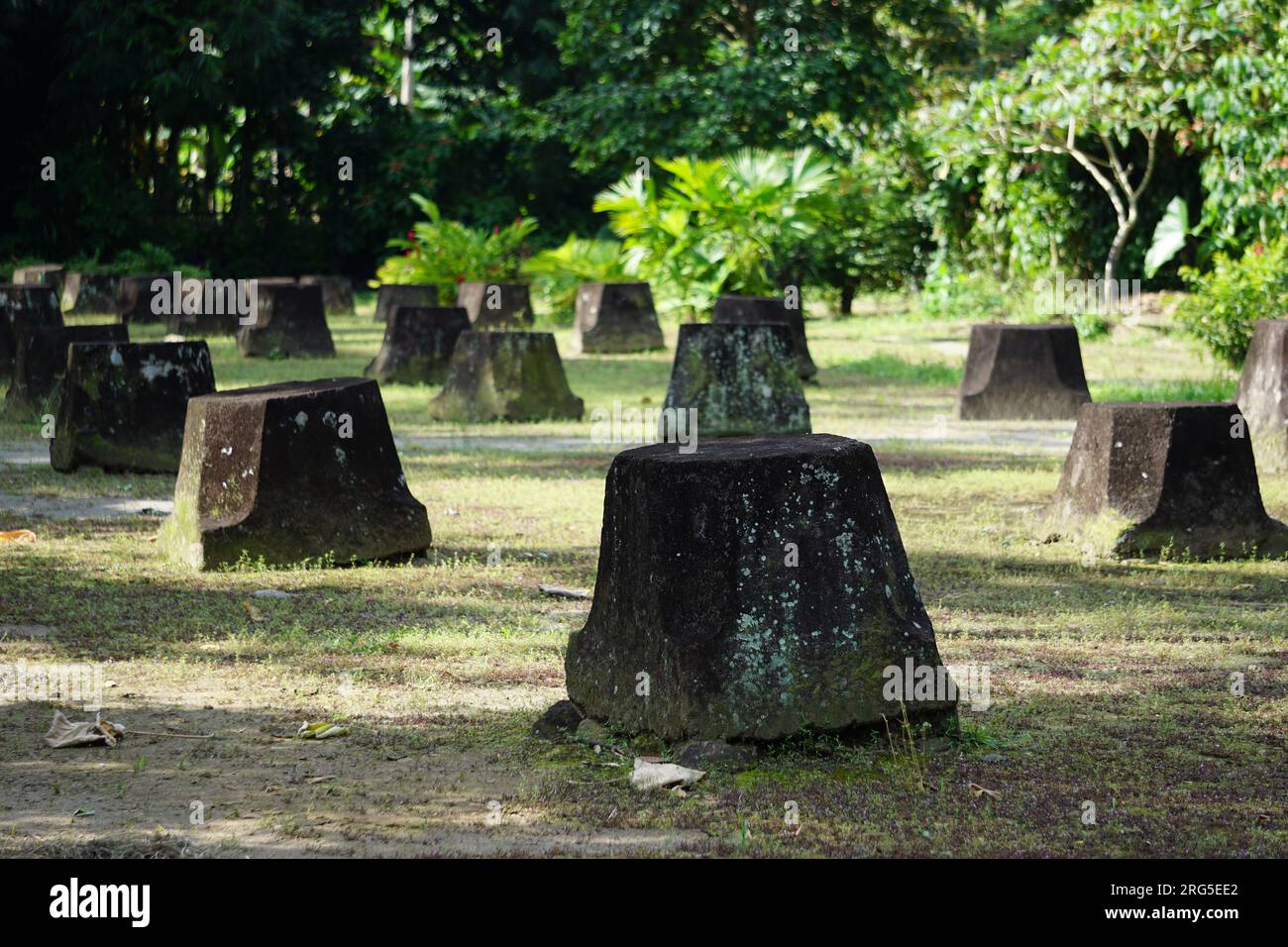 Situs umpak bale kambang (umpak bale kambang site). This site, which ...