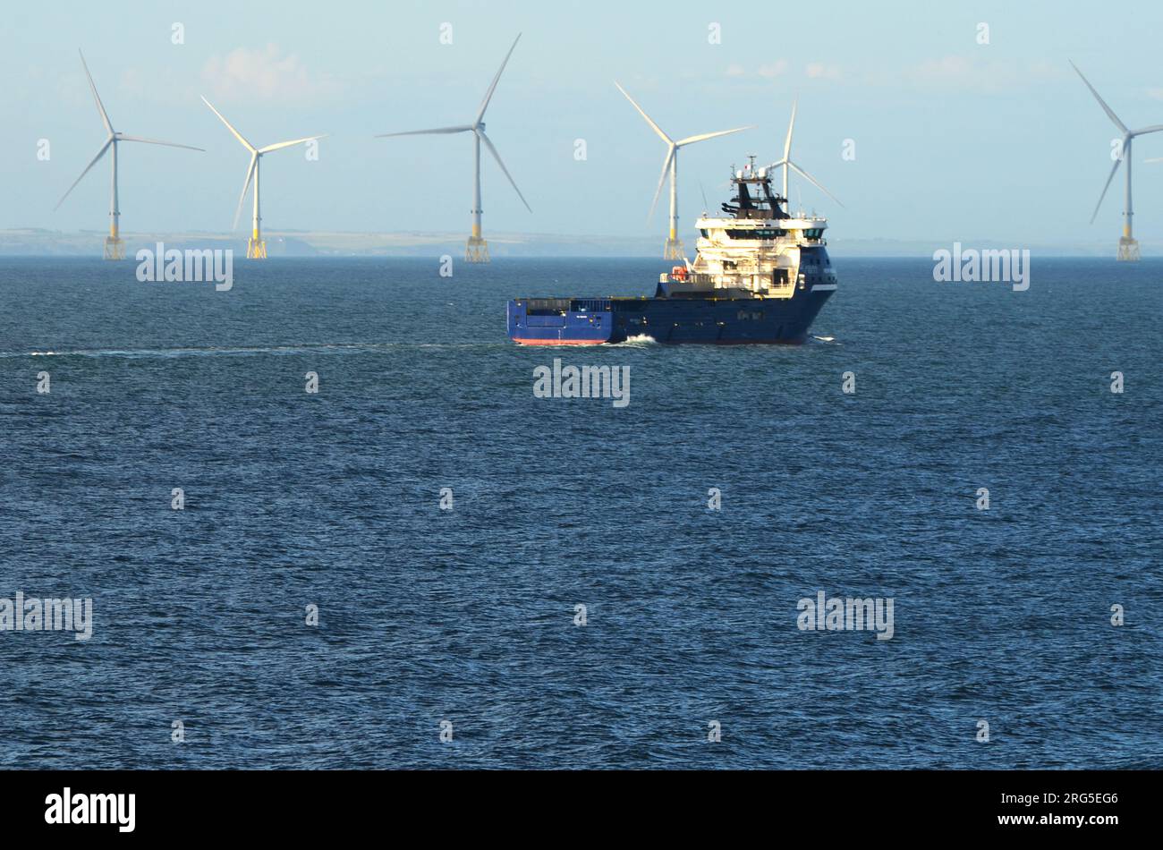Aberdeen Offshore Wind Farm, among the world's most powerful floating ...