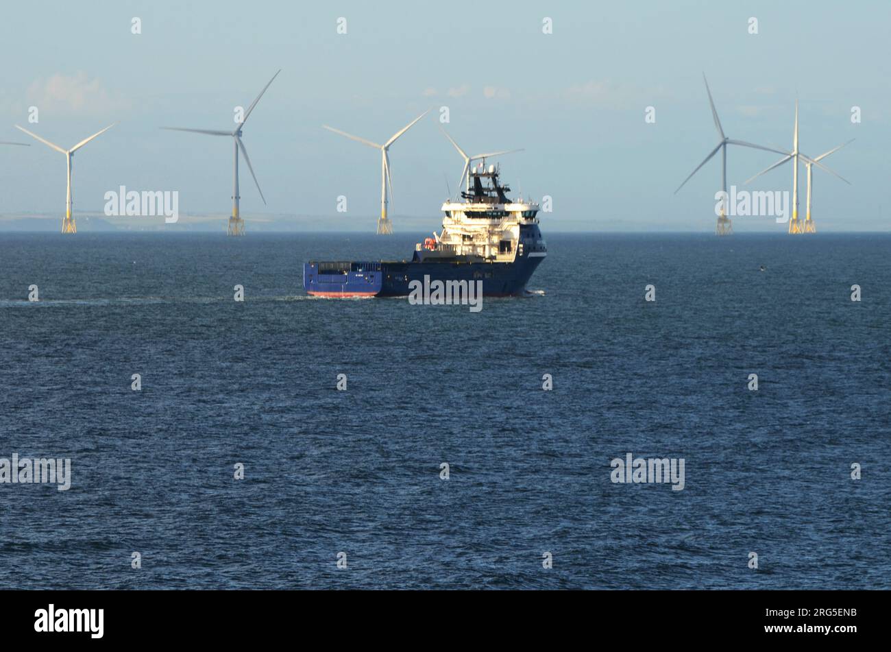 Aberdeen Offshore Wind Farm, among the world's most powerful floating ...