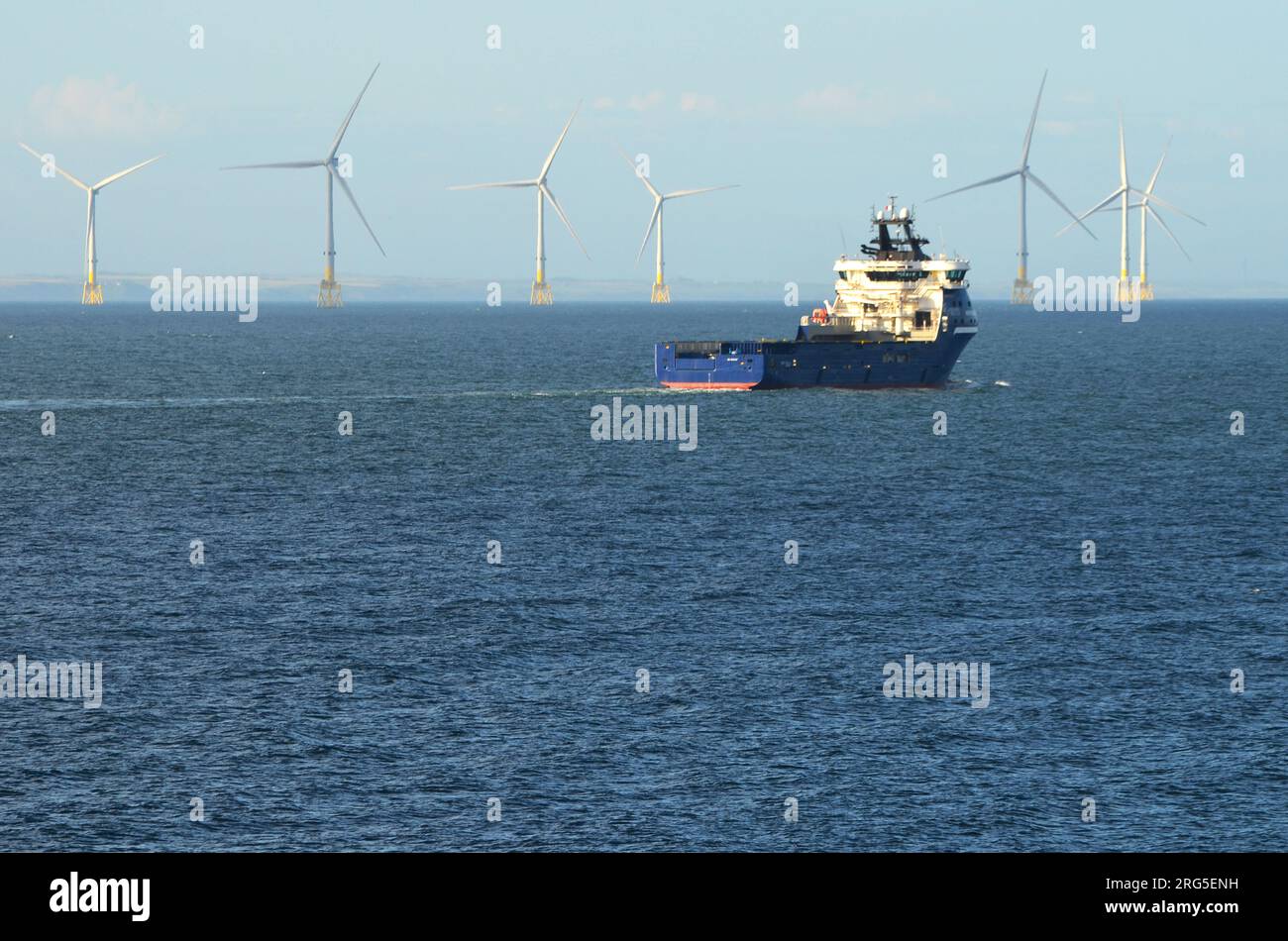 Aberdeen Offshore Wind Farm, among the world's most powerful floating ...