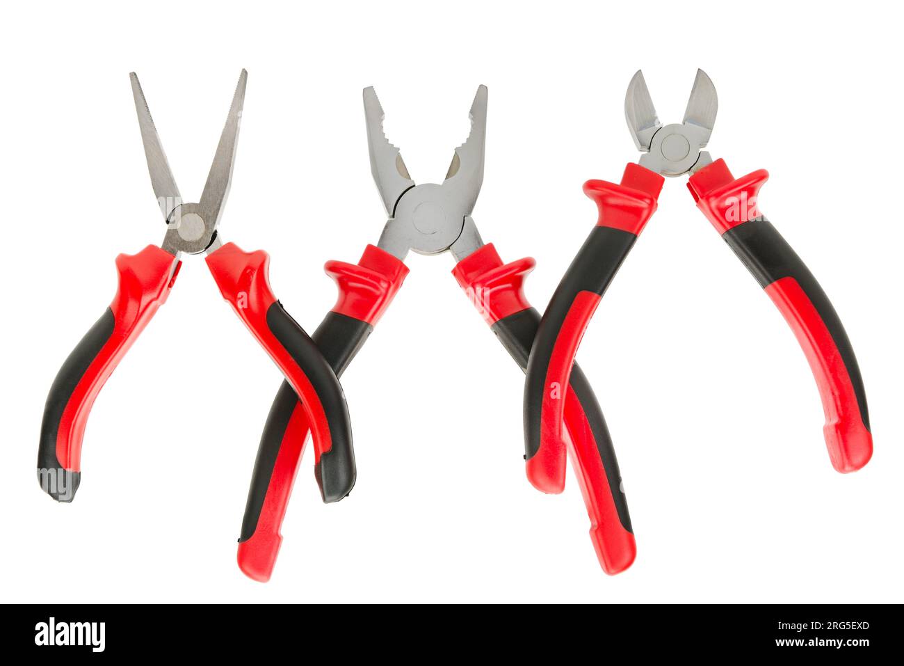 pliers isolated on white background Stock Photo - Alamy