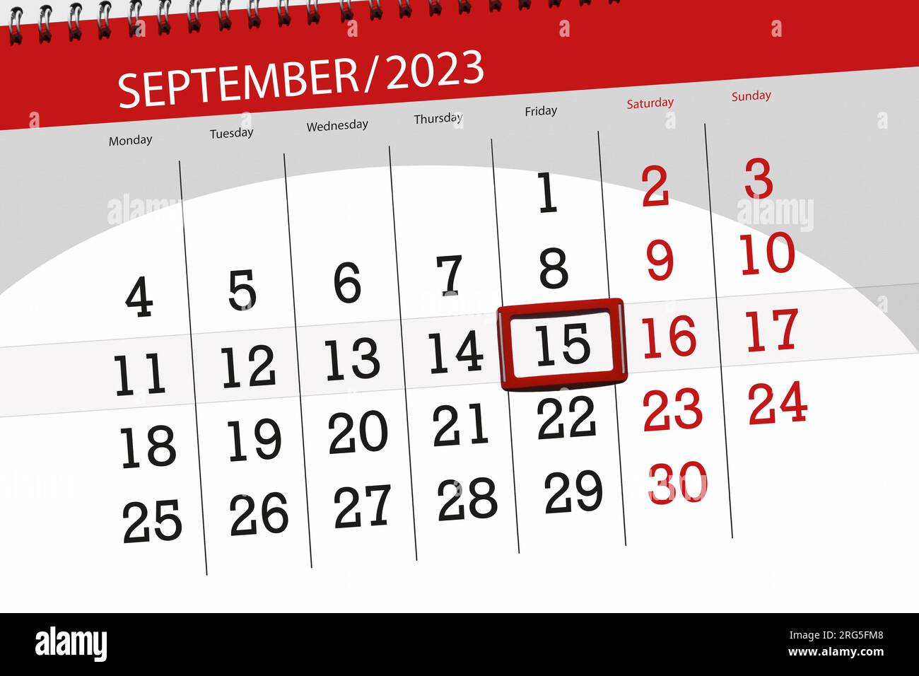 Calendar 2023, deadline, day, month, page, organizer, date, September ...