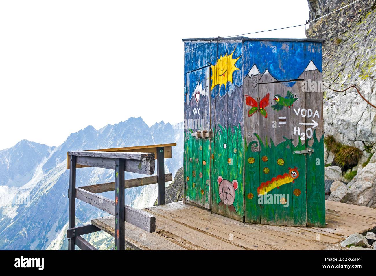 Vysoke Tatry, Slovakia - July 2023: Hiking in High Tatras Mountains ...