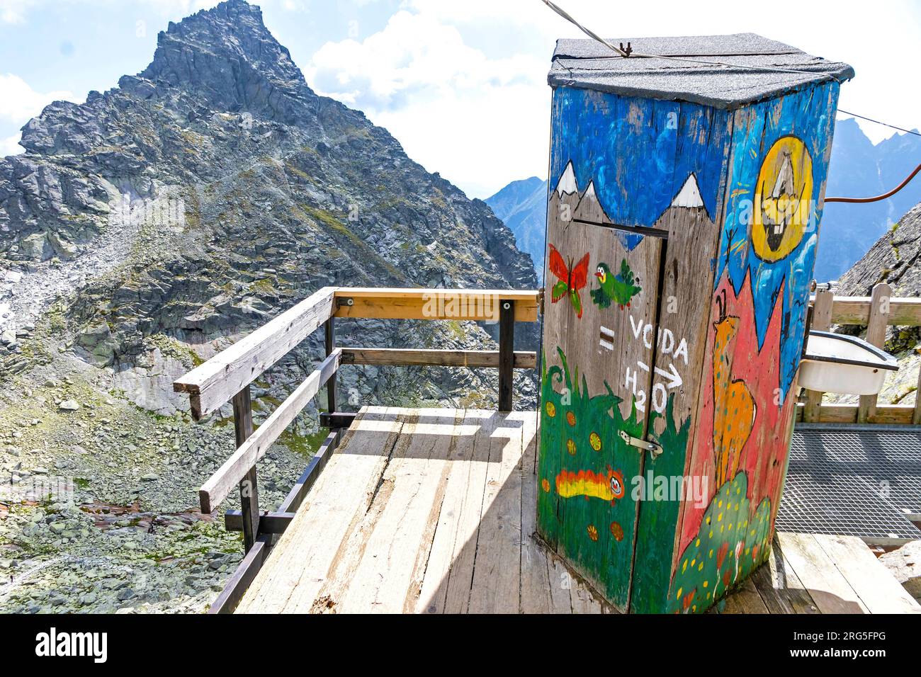 Vysoke Tatry, Slovakia - July 2023: Hiking in High Tatras Mountains ...
