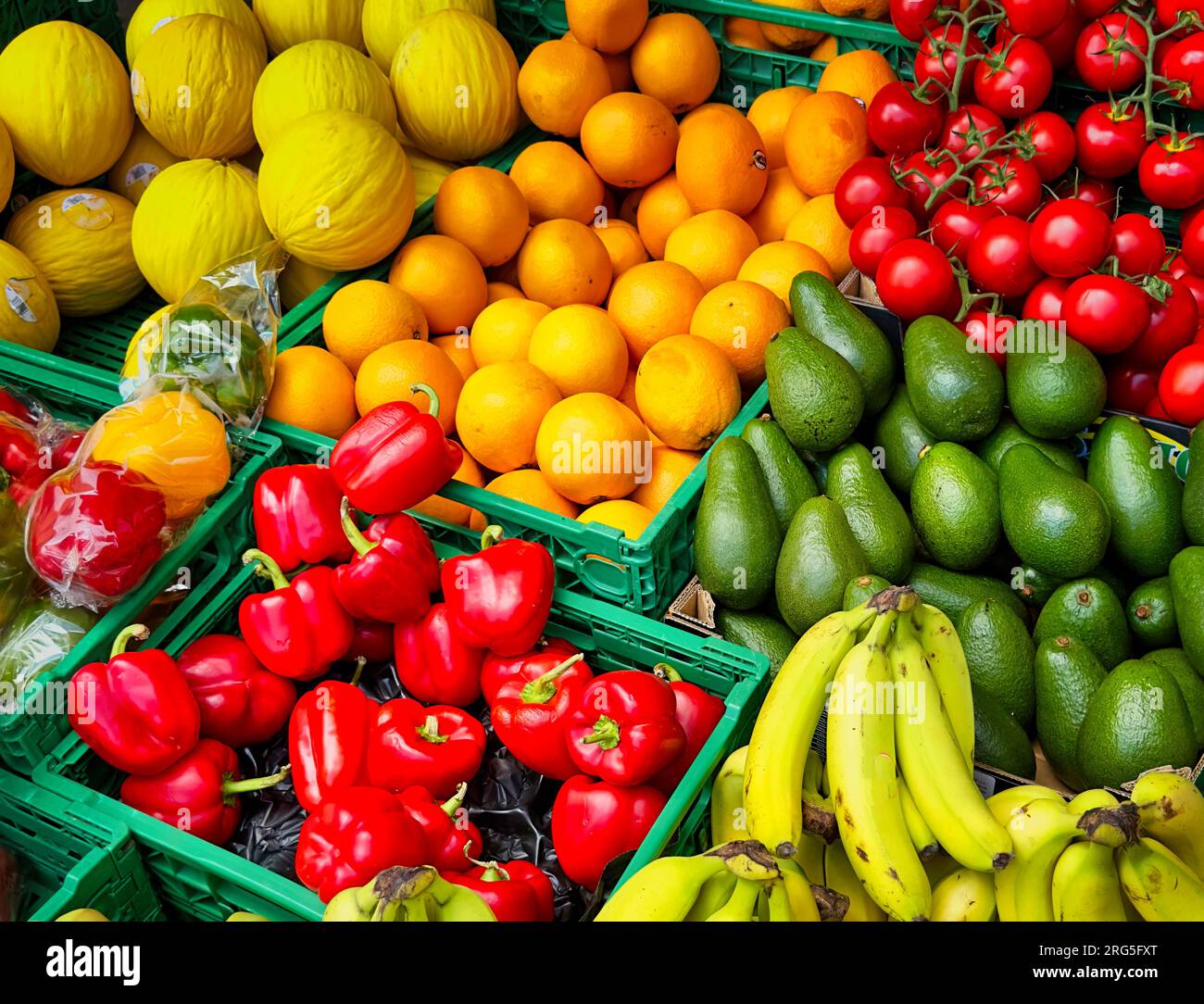 Fruit and Vegetables Stock Photo - Alamy