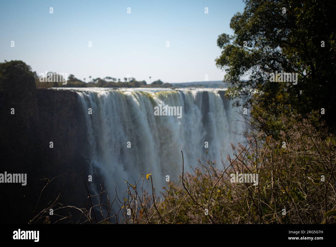 The Victoria Falls (Mosi-oa-Tunya) Zimbabwe Stock Photo - Alamy