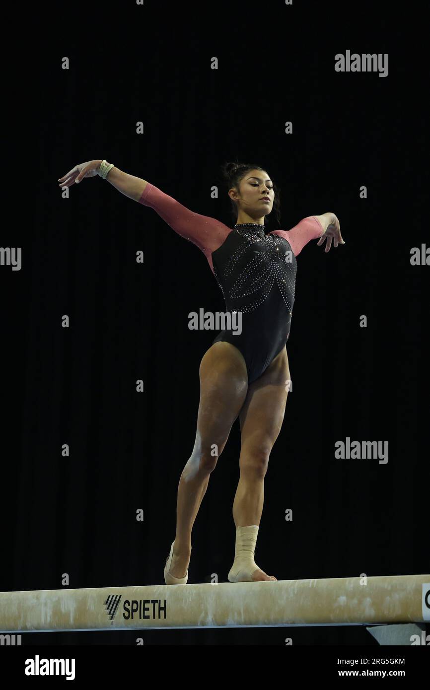 August 5, 2023: Kayla DiCello during the U.S. Classic. The 2023 Core ...