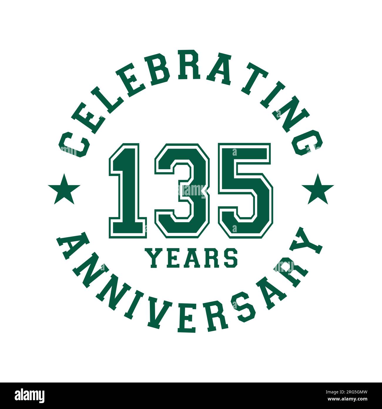 135th Stock Vector Images - Alamy