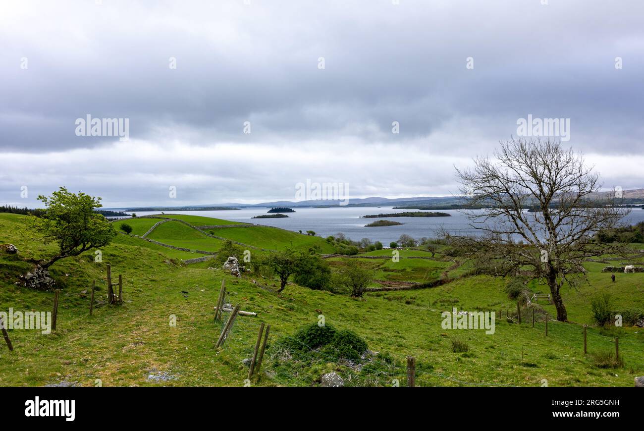 Landscape in Ireland Stock Photo - Alamy