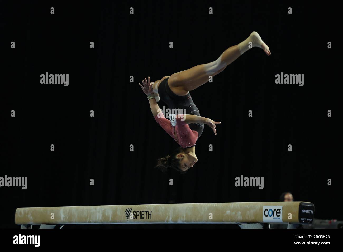 August 5, 2023: Kayla DiCello during the U.S. Classic. The 2023 Core ...