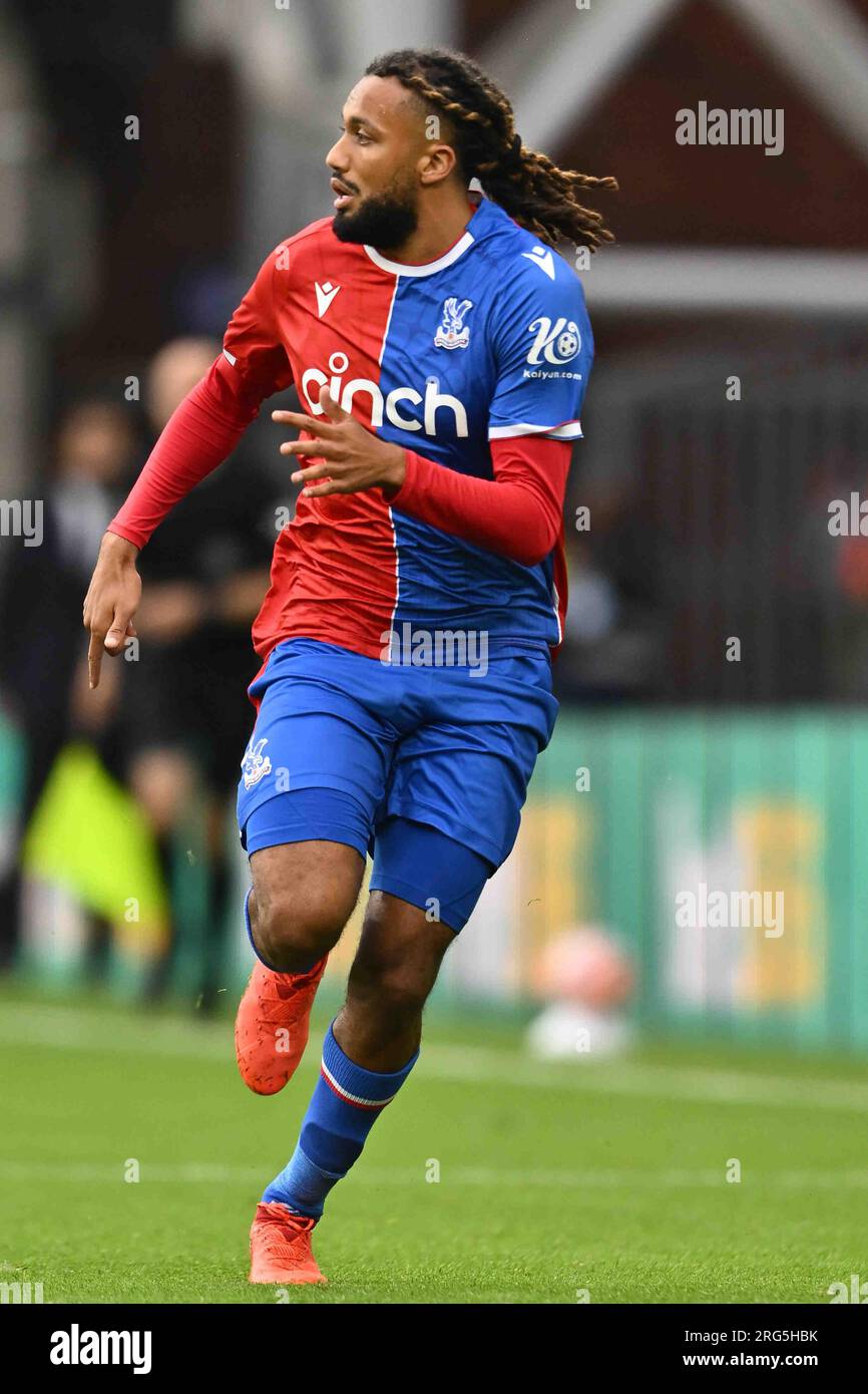 LONDON, ENGLAND - AUGUST 5: Jairo Riedewald of Crystal Palace during ...