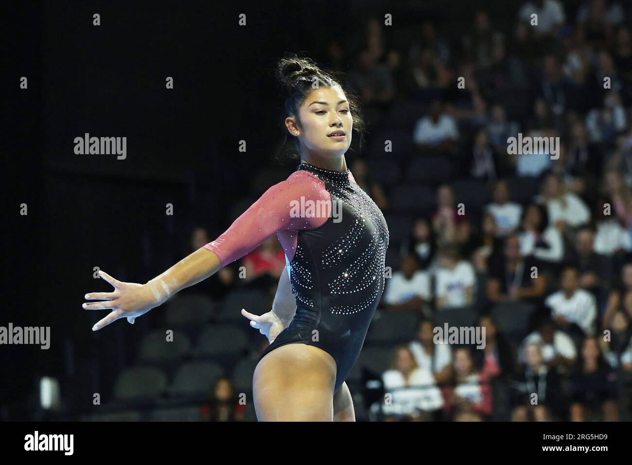 August 5, 2023: Kayla DiCello during the U.S. Classic. The 2023 Core ...