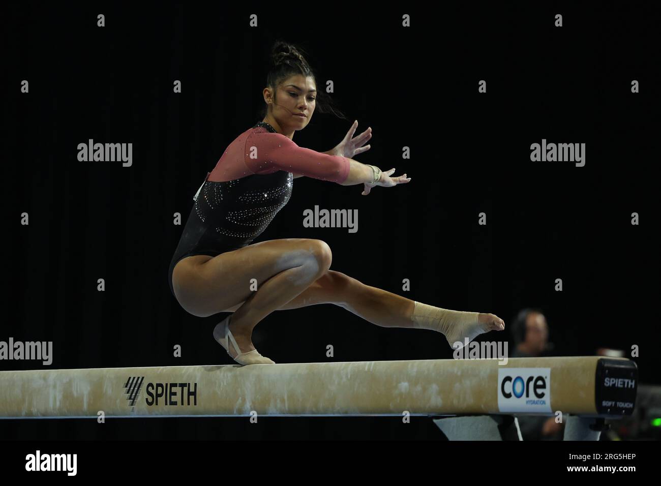 August 5, 2023: Kayla DiCello during the U.S. Classic. The 2023 Core ...