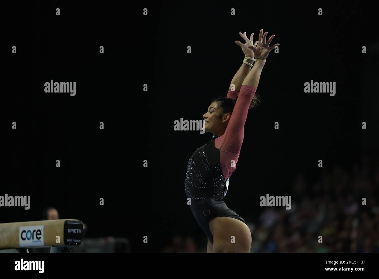 August 5, 2023: Kayla DiCello during the U.S. Classic. The 2023 Core ...