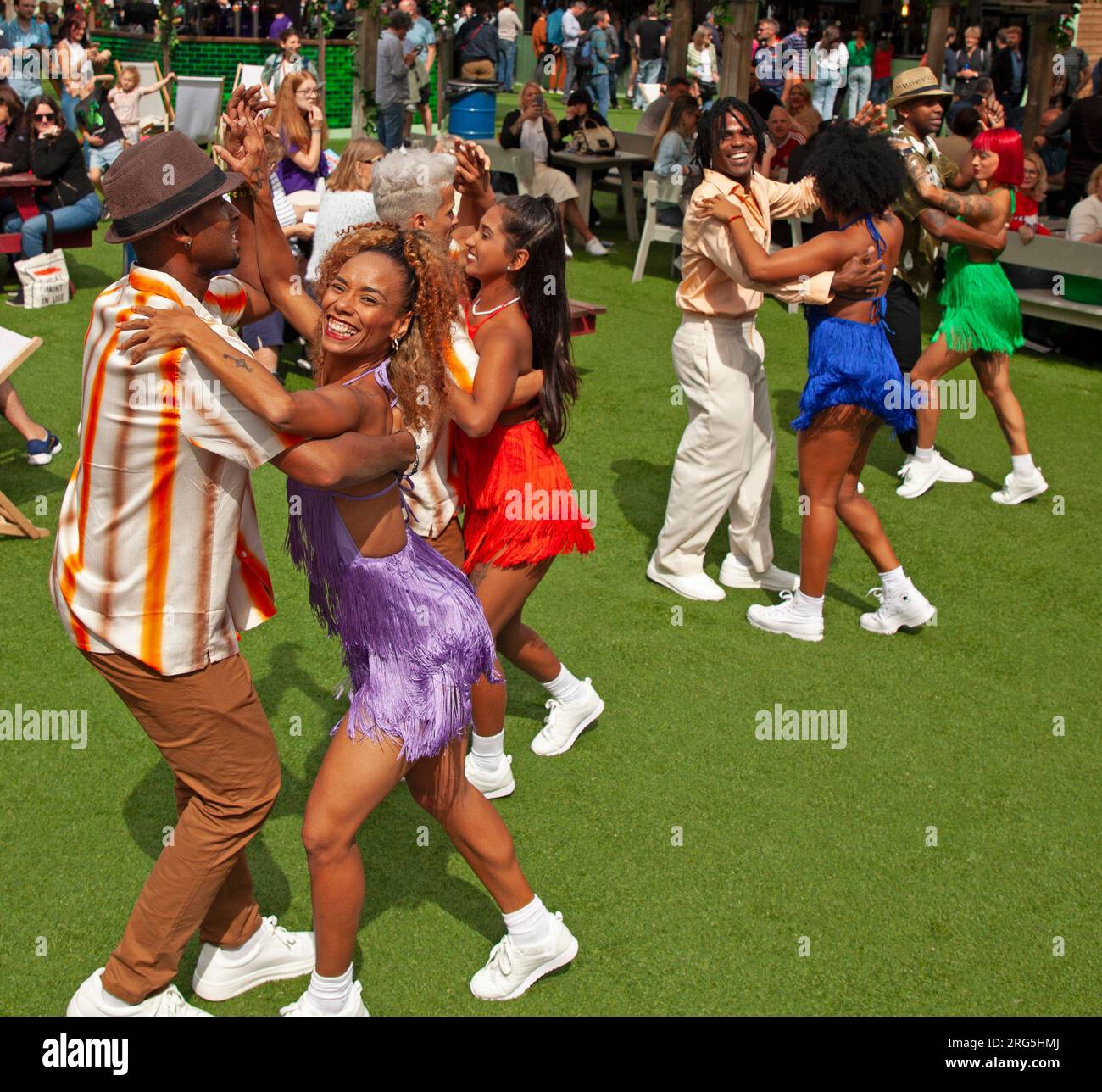 Photocall: Havana Street Party, Bristo Square, Edinburgh, Scotland. UK ...