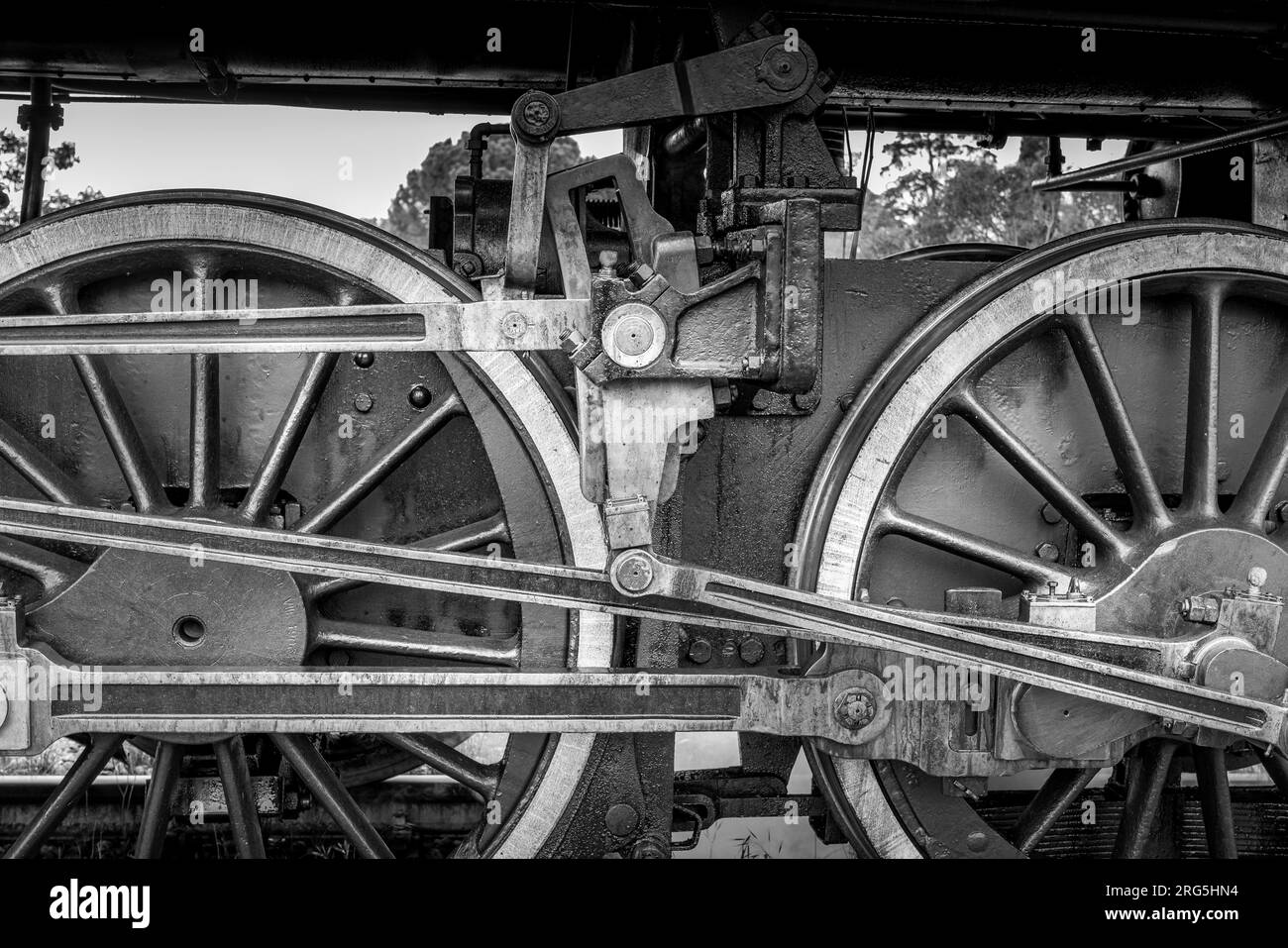 Historic steam train in the Sienese countryside, Tuscany,Italy, Europe ...