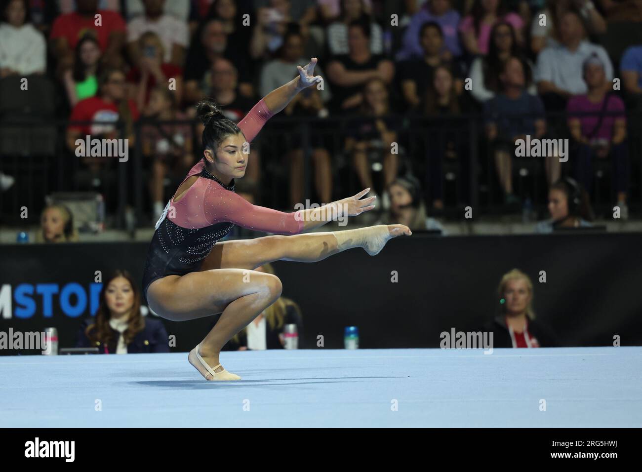 August 5, 2023: Kayla DiCello during the U.S. Classic. The 2023 Core ...