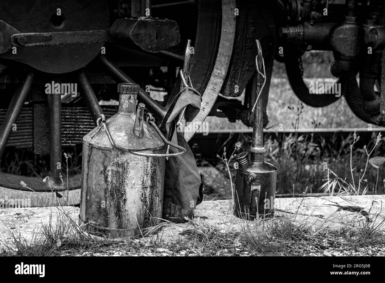 Historic steam train in the Sienese countryside, Tuscany,Italy, Europe ...