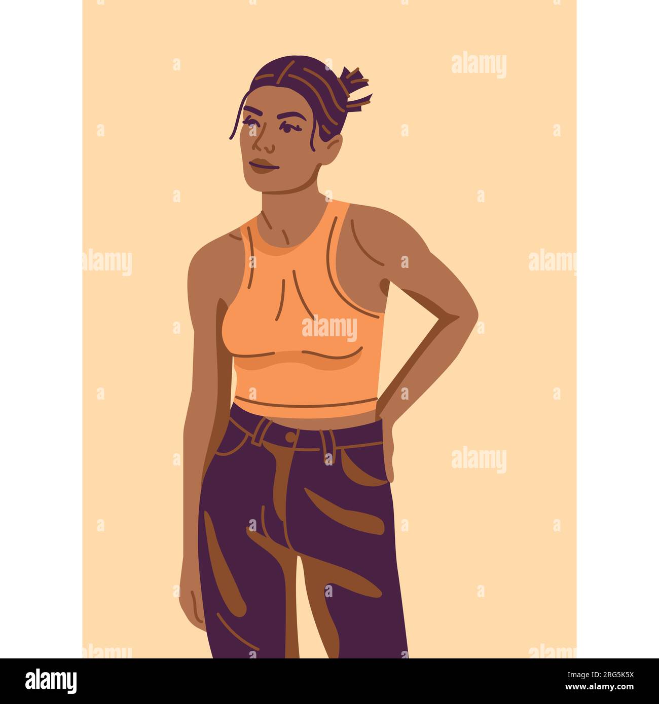 African female sports Stock Vector Images - Alamy