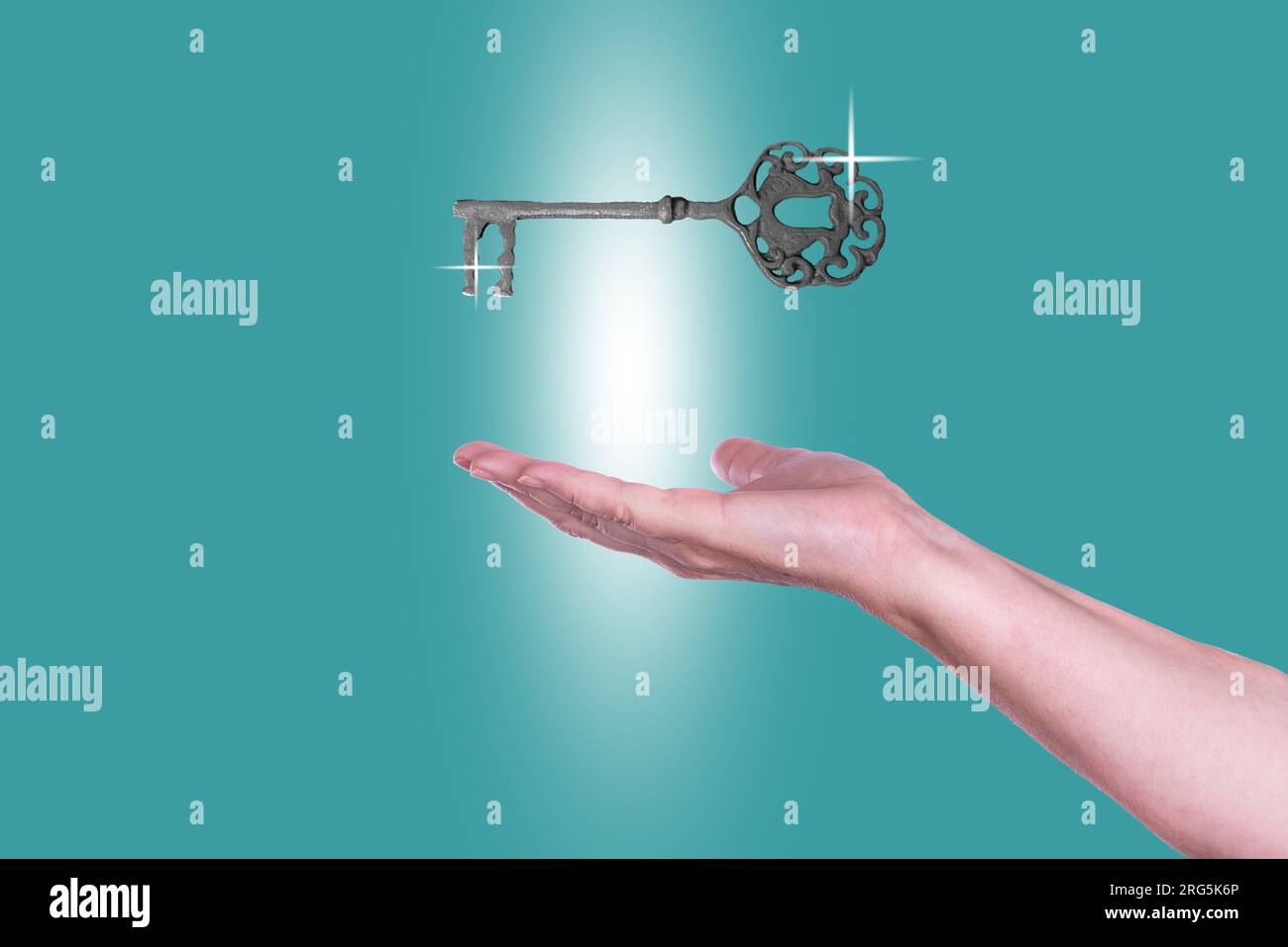 Key to personal and bussiness success Stock Photo - Alamy