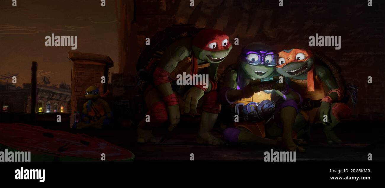 Teenage Mutant Ninja Turtles Nickelodeon Movies Logo 2022