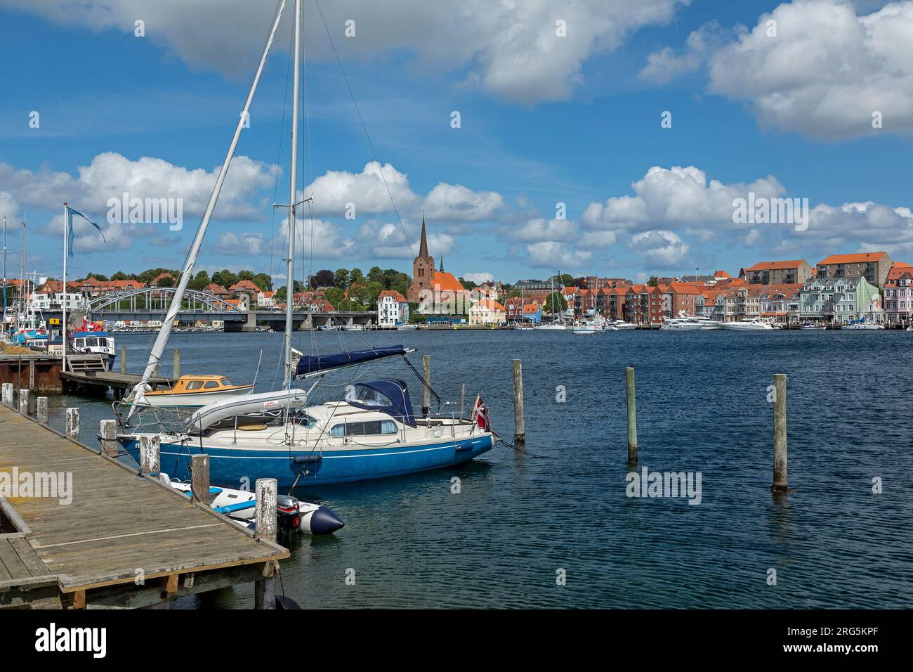 Boats, harbour, Sønderborg, Syddanmark, Denmark Stock Photo - Alamy