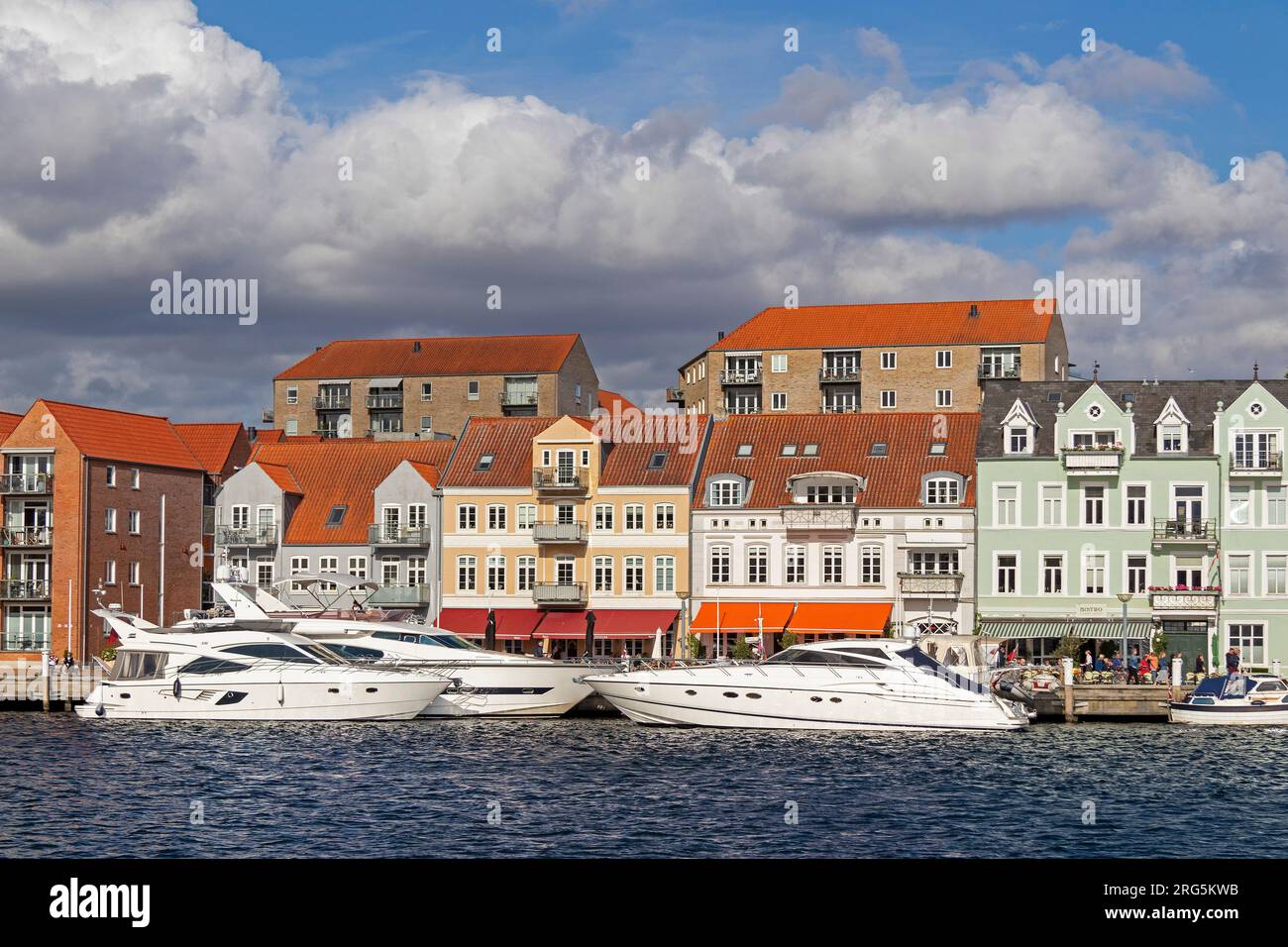 Yachts, harbour, Sønderborg, Syddanmark, Denmark Stock Photo - Alamy