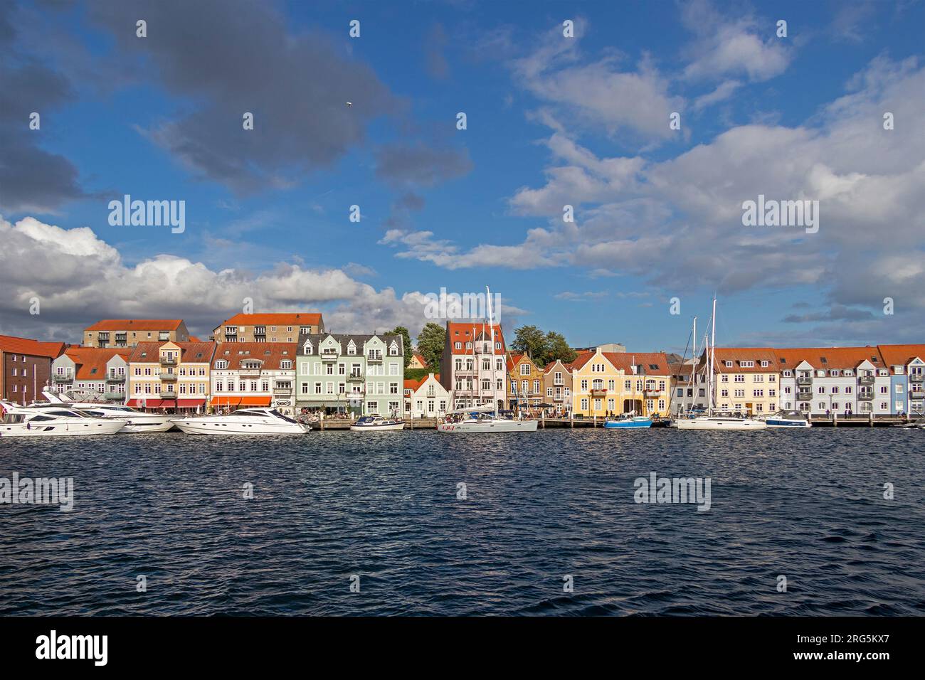 Yachts, harbour, Sønderborg, Syddanmark, Denmark Stock Photo - Alamy