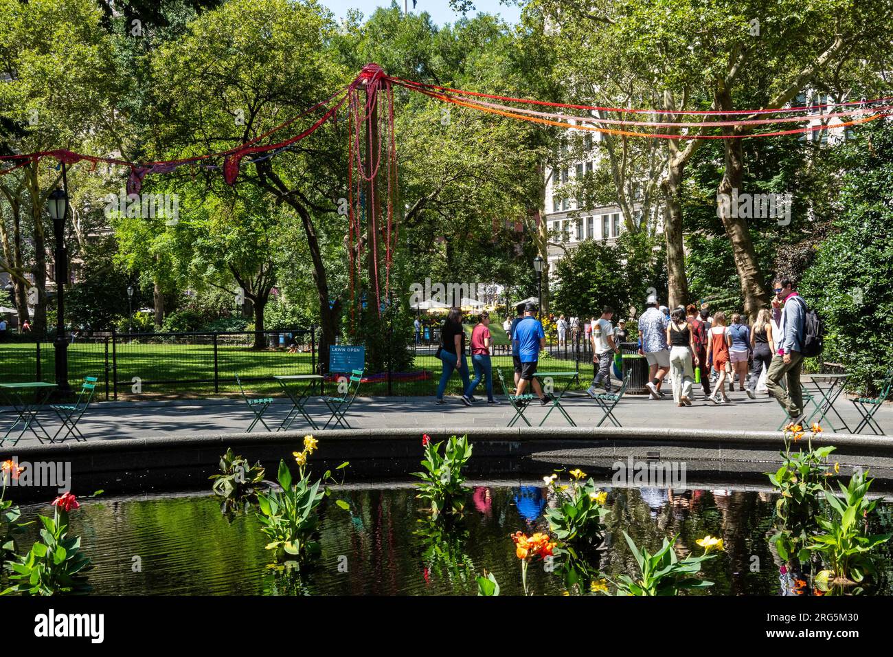 "My Neighbor's Garden" created by Sheila Pepe is an exhibition in ...