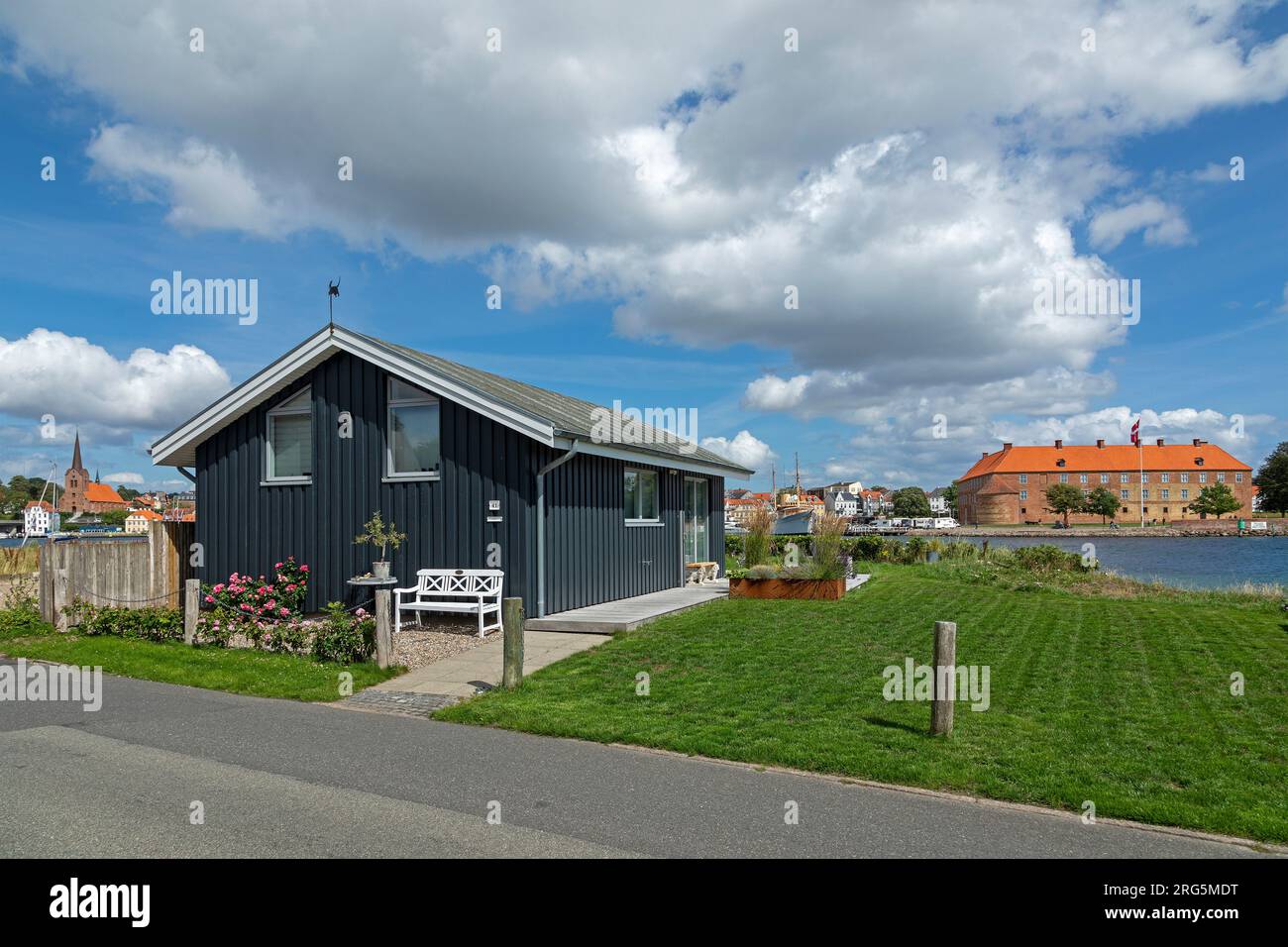House, harbour, castle, Sønderborg, Syddanmark, Denmark Stock Photo - Alamy