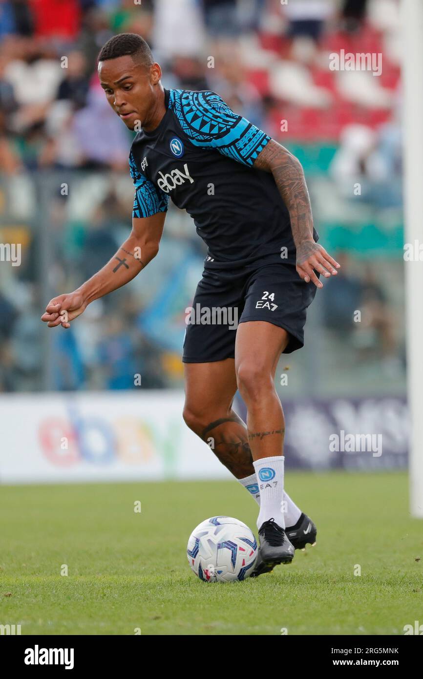 August 7, 2023, Castel di Sangro, Naples, Italy: Natan of Napoli during ...