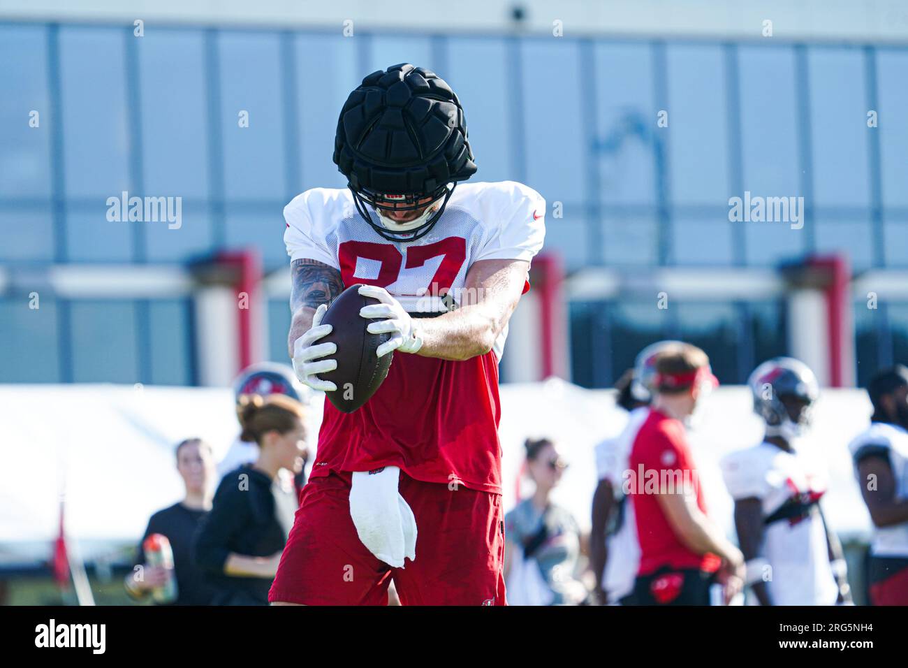 Tampa, Florida, USA, August 3, 2023, Tampa Bay Buccaneers player Payne ...