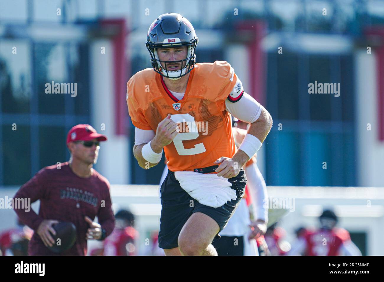 Tampa, Florida, USA, August 3, 2023, Tampa Bay Buccaneers quarterback ...