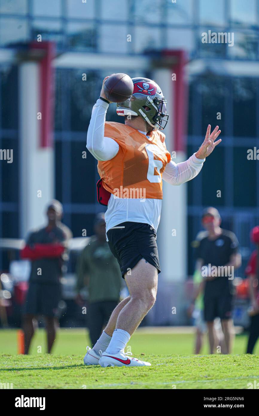 Tampa, Florida, USA, August 3, 2023, Tampa Bay Buccaneers quarterback ...