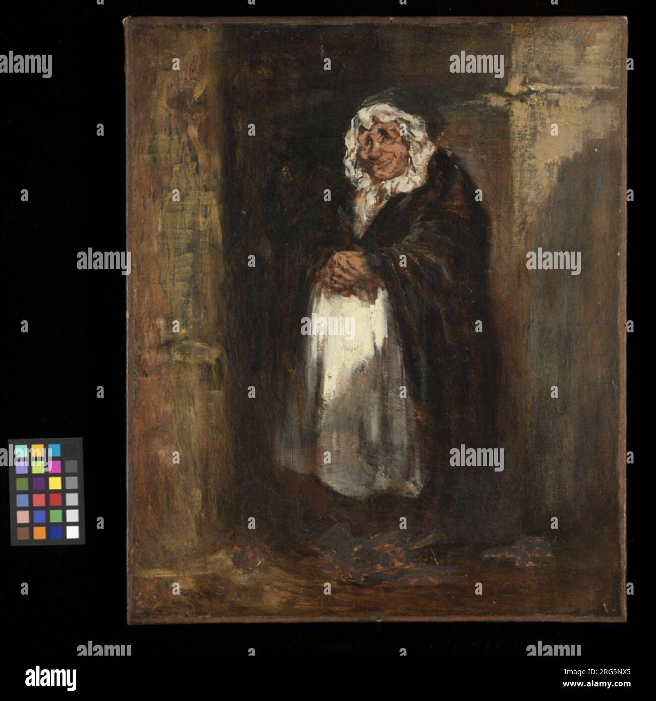 Mme Pipelet, the Concierge between 1800 and 1899 by Honoré Daumier ...