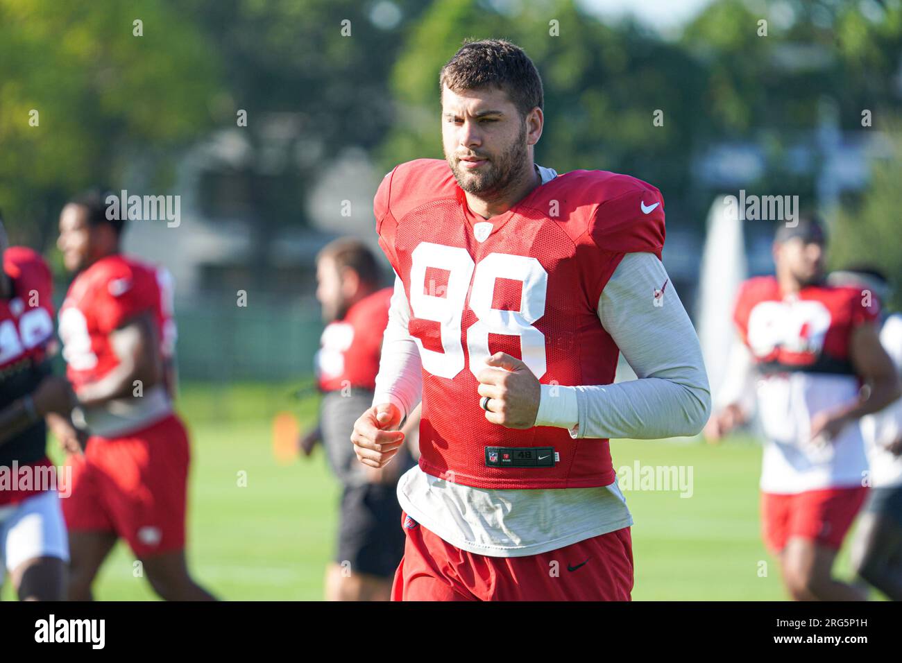 Tampa, Florida, USA, August 3, 2023, Tampa Bay Buccaneers player ...