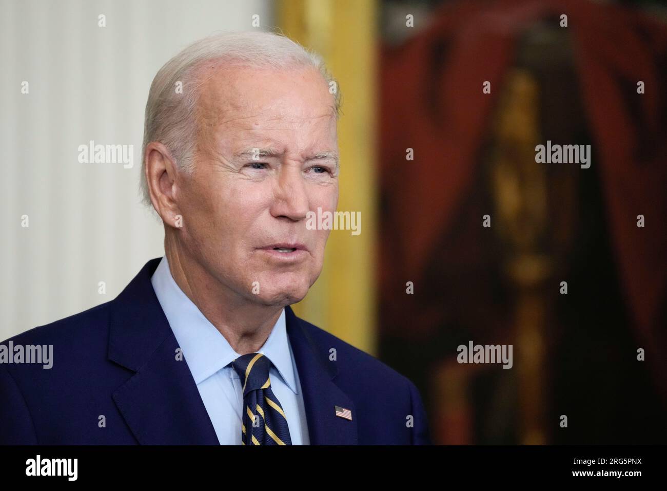 President Joe Biden speaks during an event celebrating the 2022 World ...