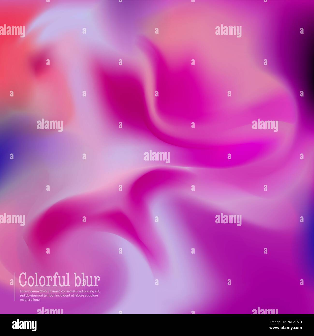 Colorful gradient. A set of templates for creative design. Layout of ...
