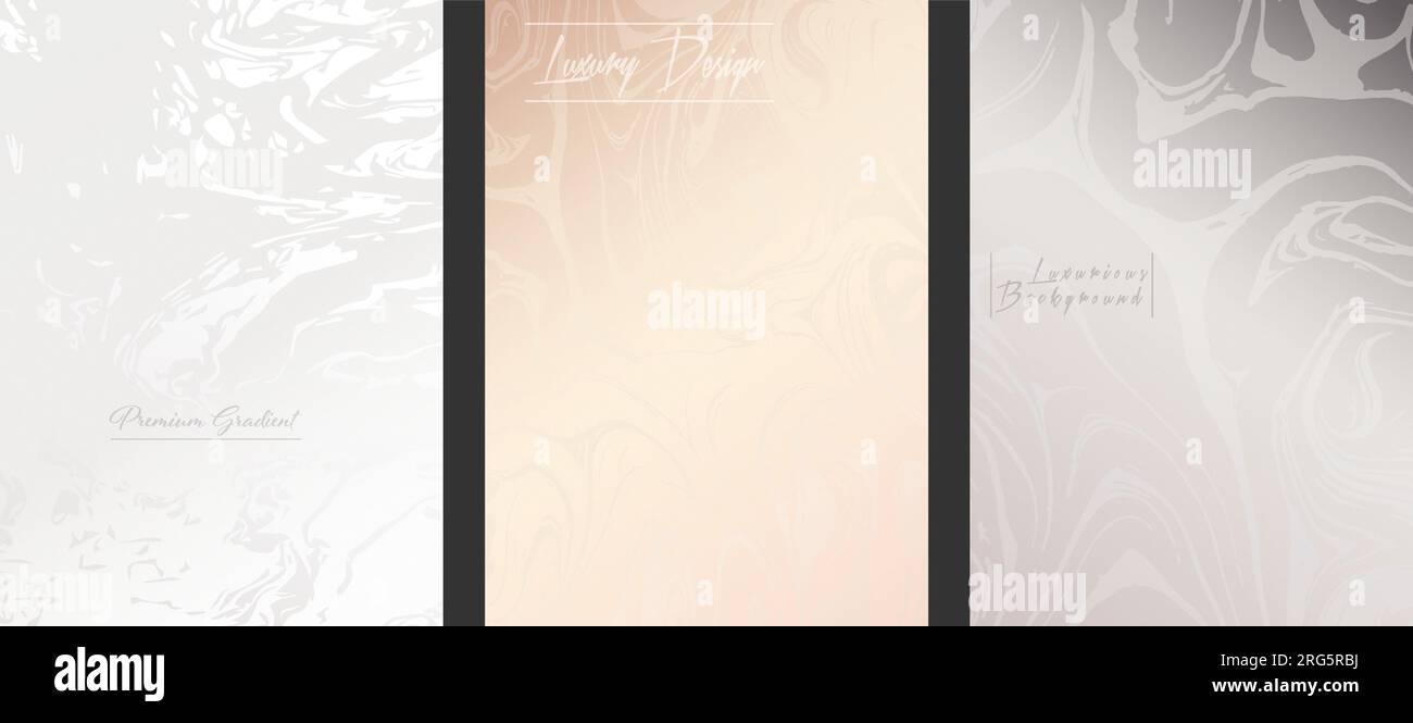 A set of luxury designs. A collection of premium templates for the ...