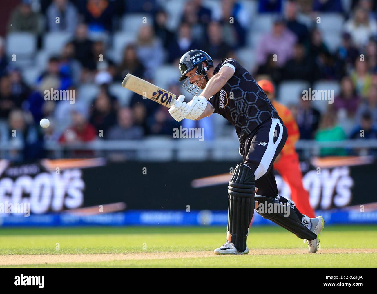 Phil Salt batting for Manchester Originals during The Hundred match ...