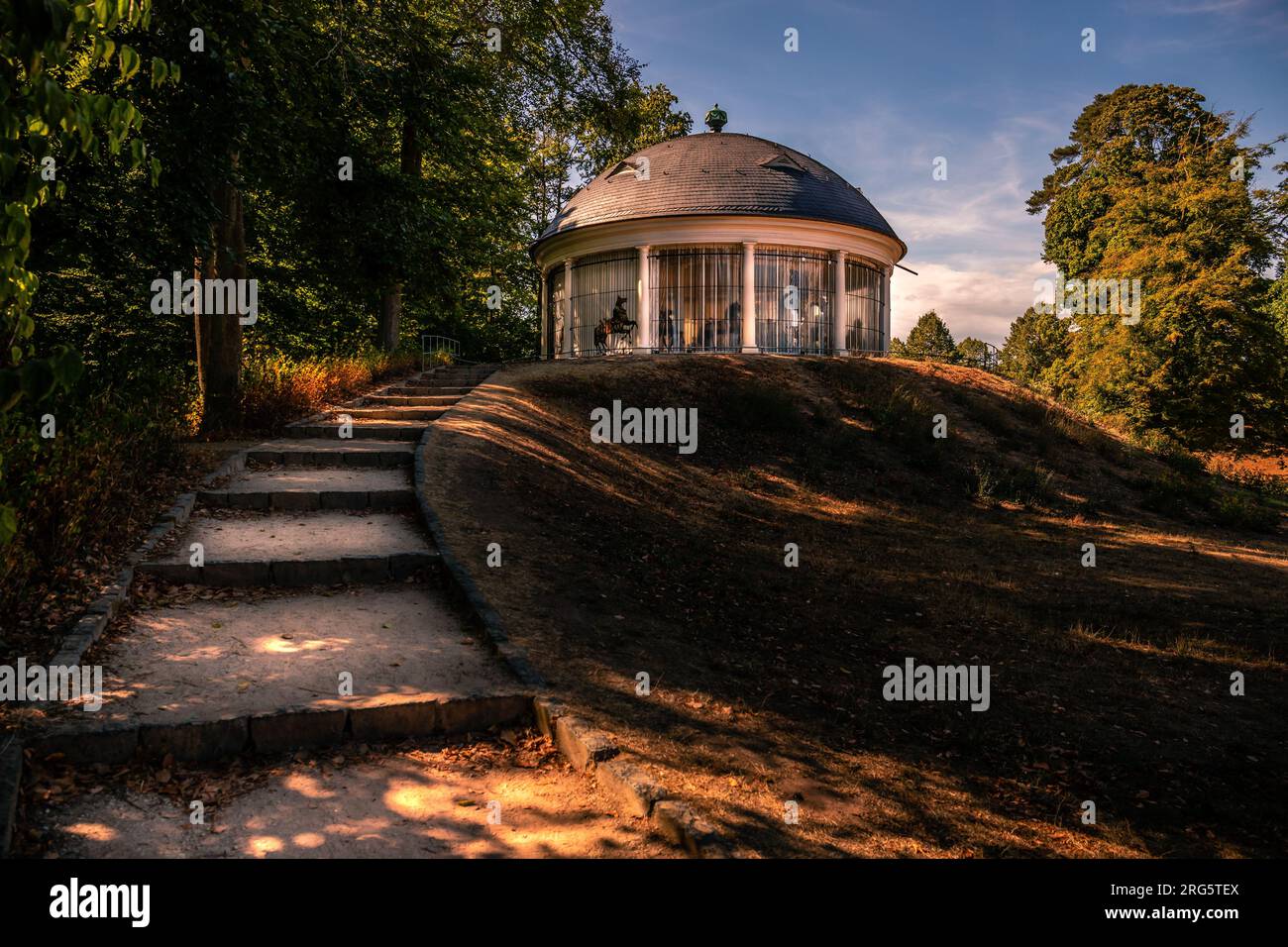 Historical sight, State Park Hanau Wilhelmsbad, Historical buildings in ...