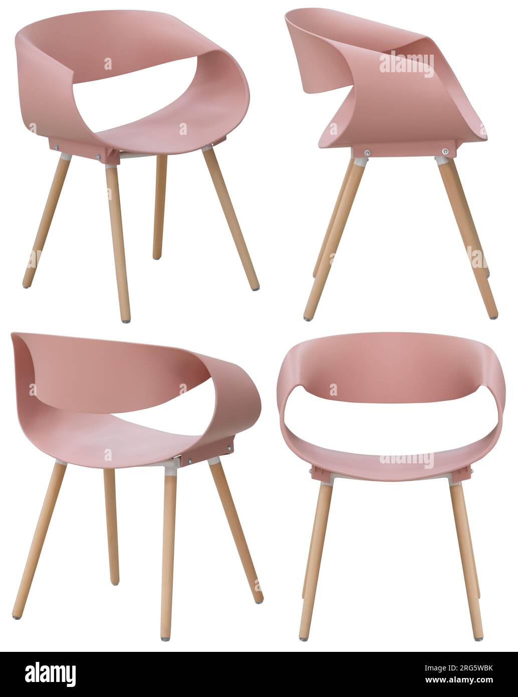 Designer modern chair for home or cafe. Isolated from the background ...