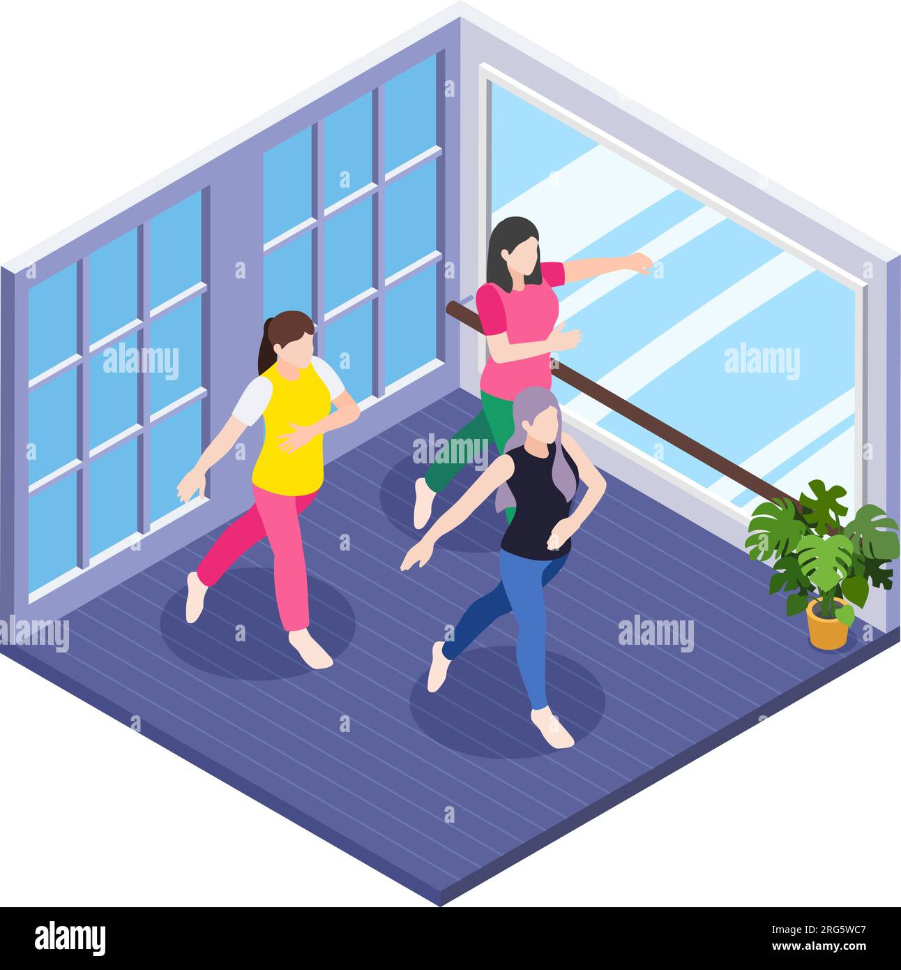 Master class workshop group learning practice isometric composition ...