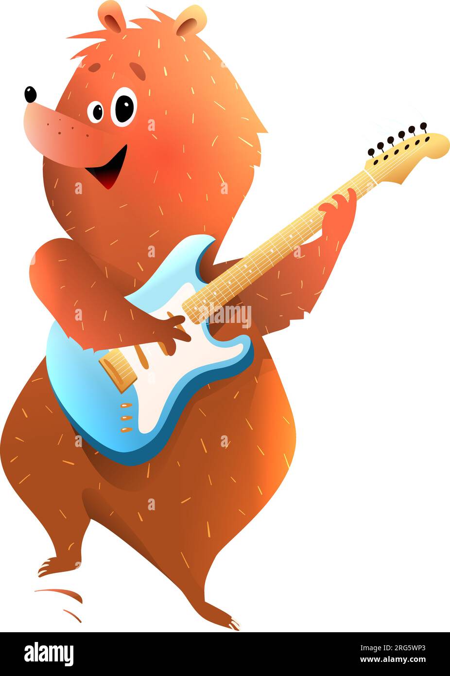 Musical teddy bear Stock Vector Images - Alamy