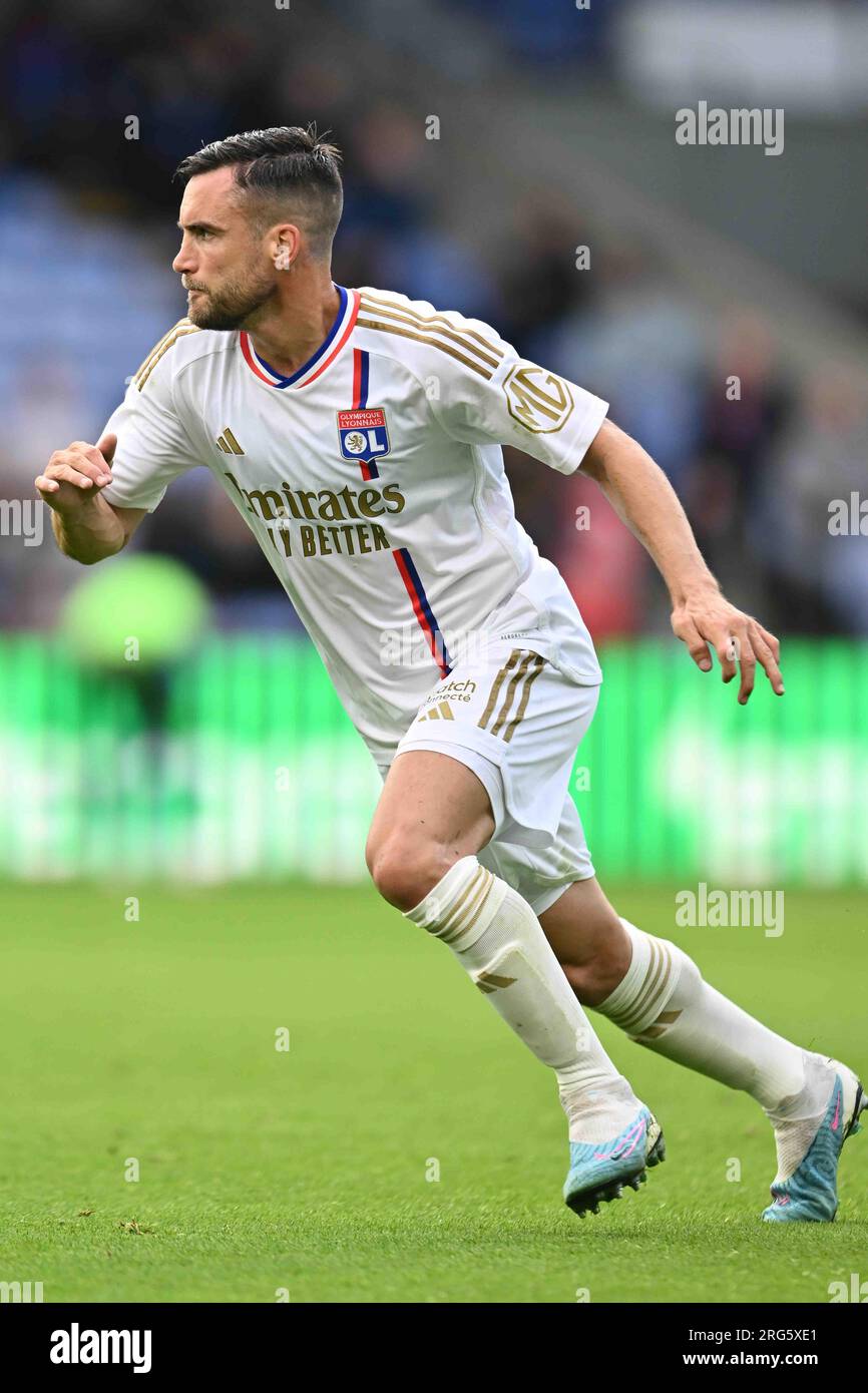 LONDON, ENGLAND - AUGUST 5: Nicolas Tagliafico of Olympique Lyonnais ...